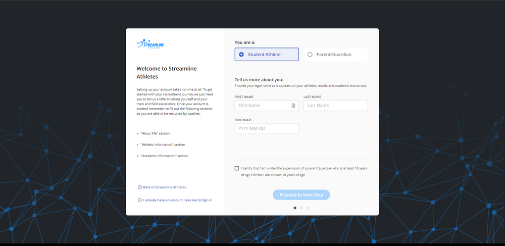 How to Use Streamline Athletes for Collegiate Track & Field Recruitment